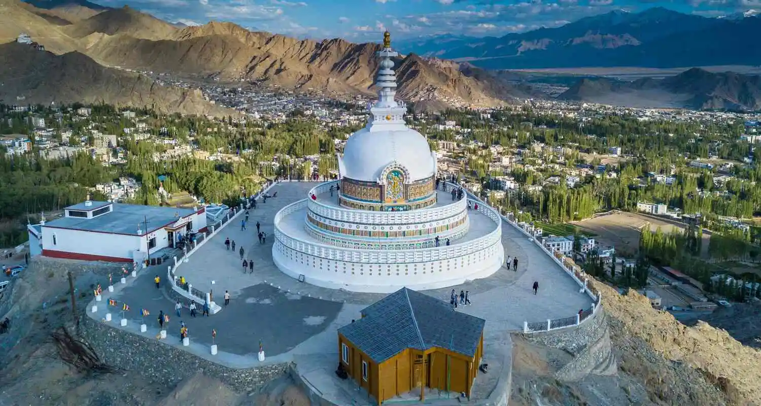 Shanti Stupa - Iconic Buddhist Monument in Leh | Complete Travel Guide!